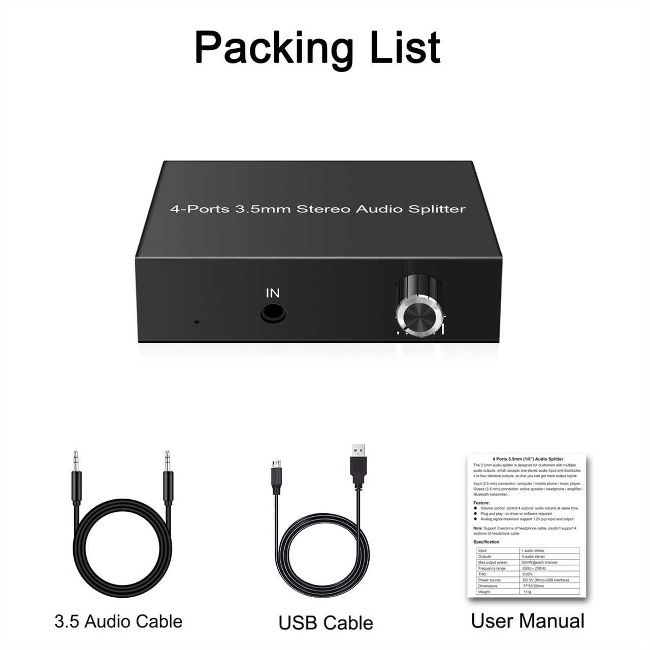 Wat is een audio signaal splitter - Data over Muziek en Geluidstechnologie